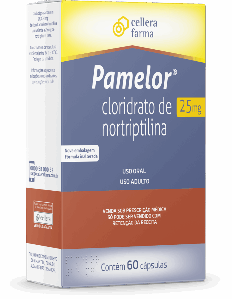 Mudança de embalagem de Pamelor®